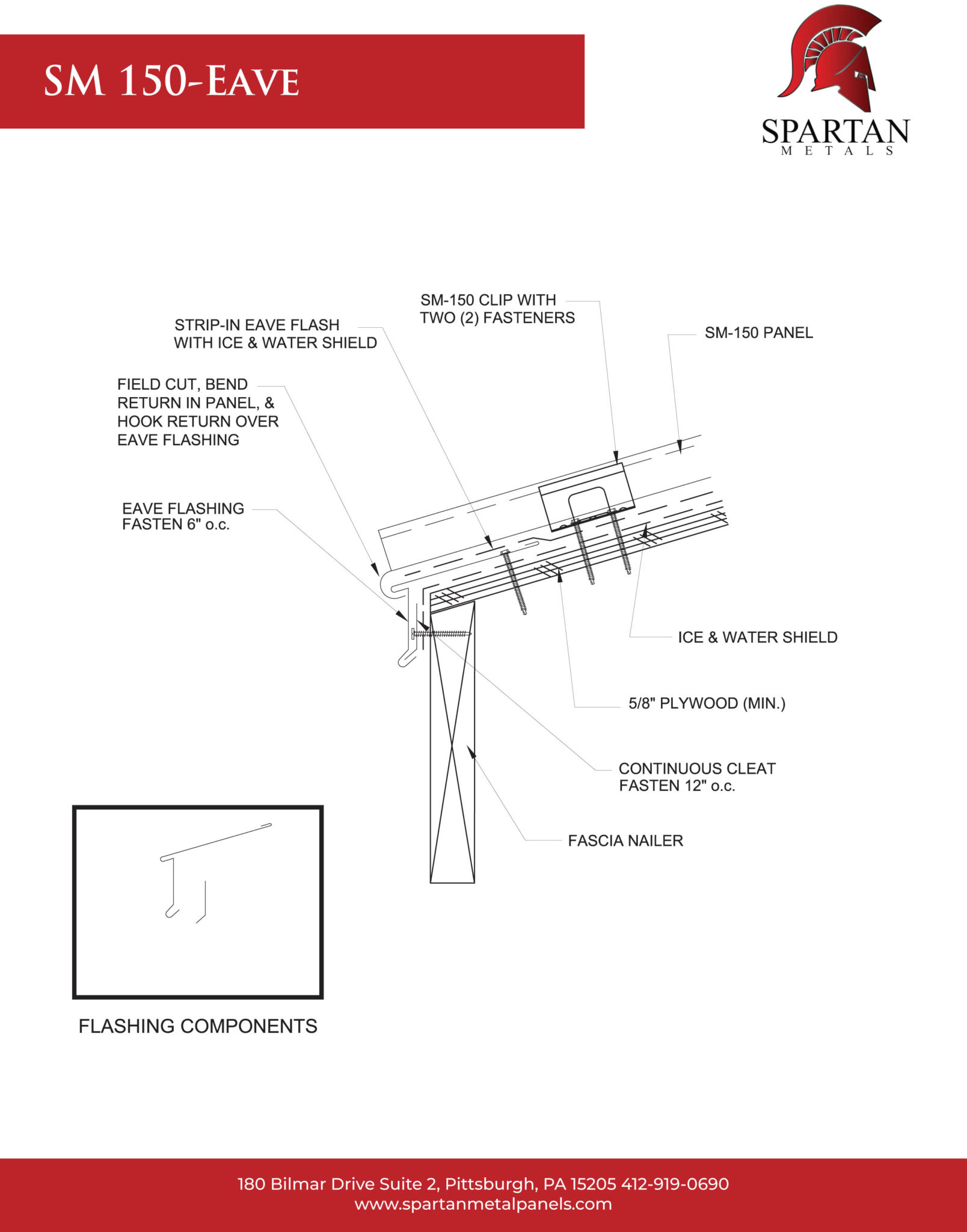 SM 150-Eave – Spartan Metal Panels